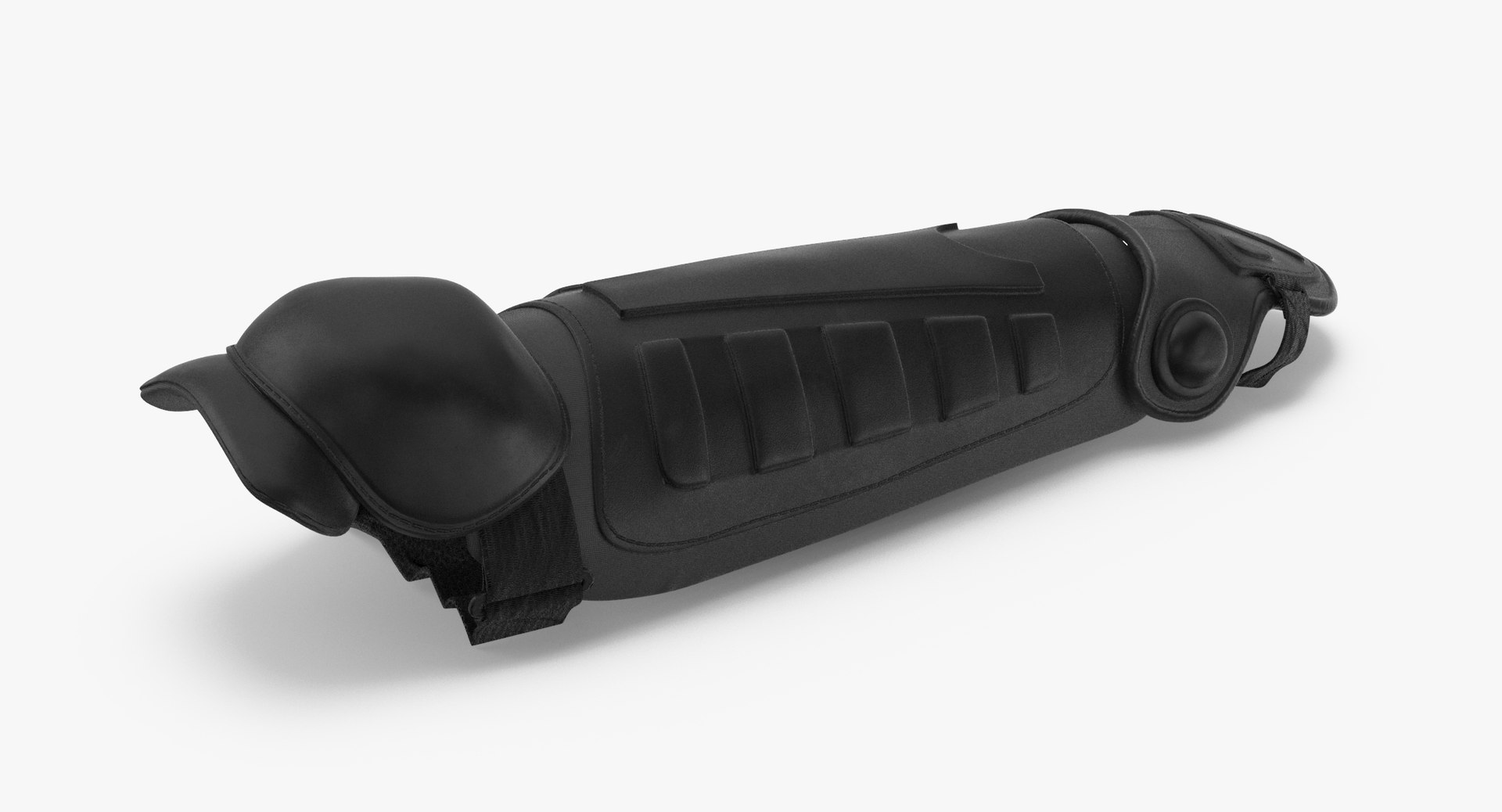 3d Model Of Police Riot Gear Leg