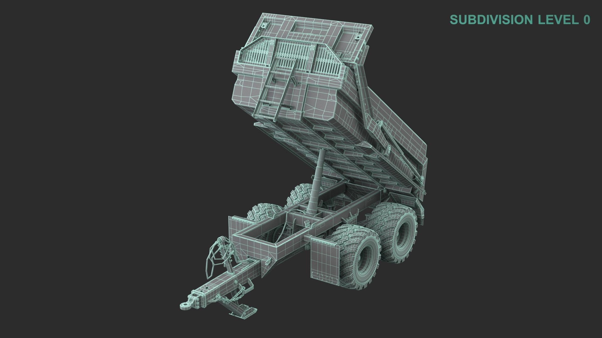 Dump Trailer 3D Model - TurboSquid 1895464