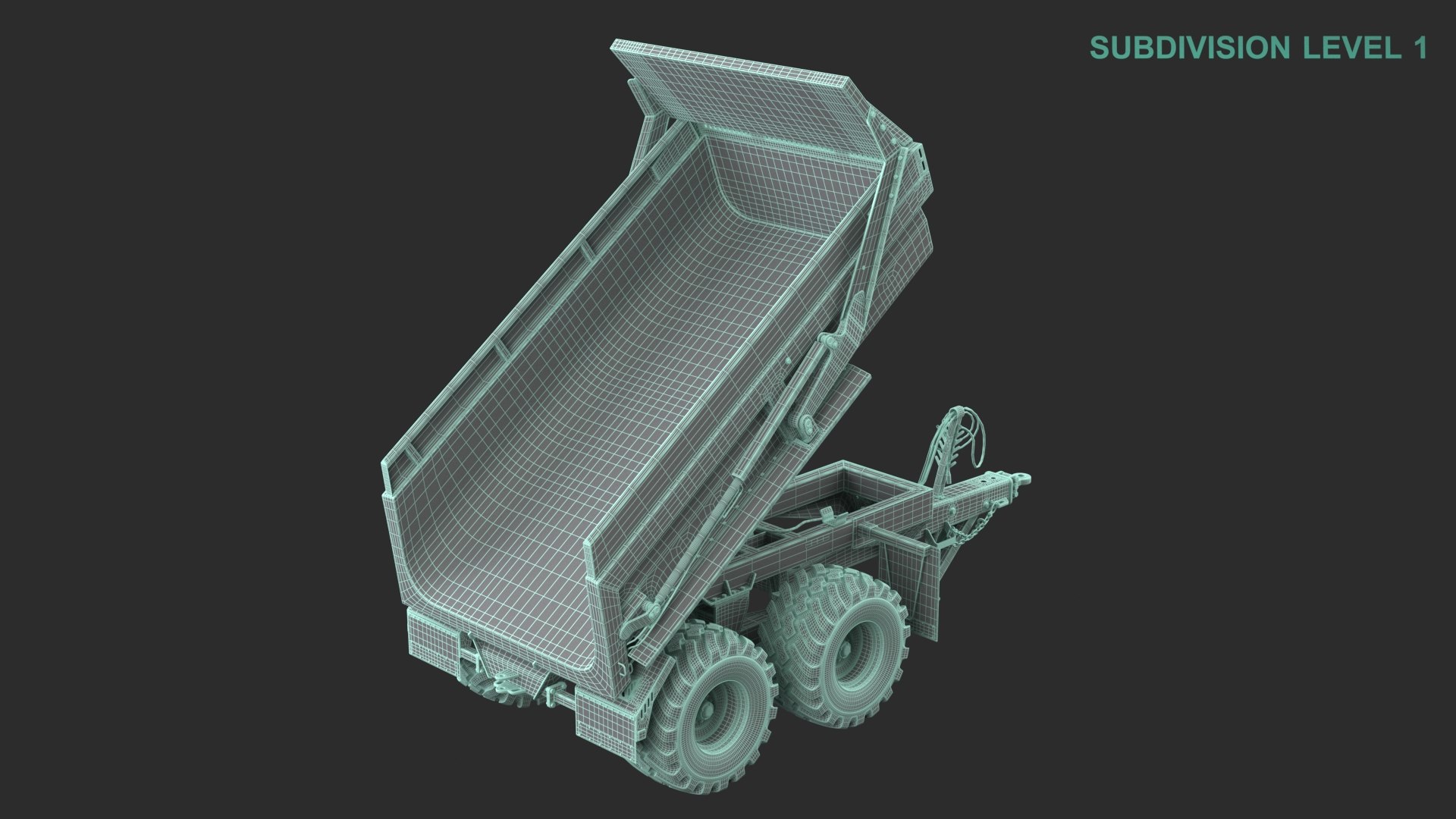 Dump Trailer 3D Model - TurboSquid 1895464
