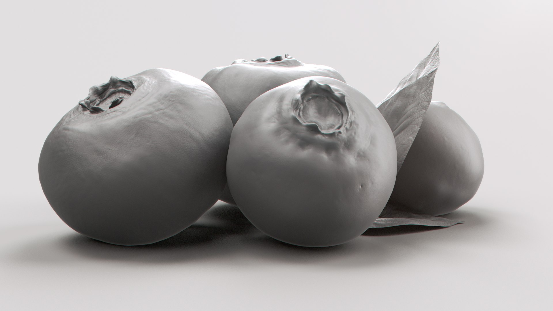 Blueberries Blue 3D - TurboSquid 1651083