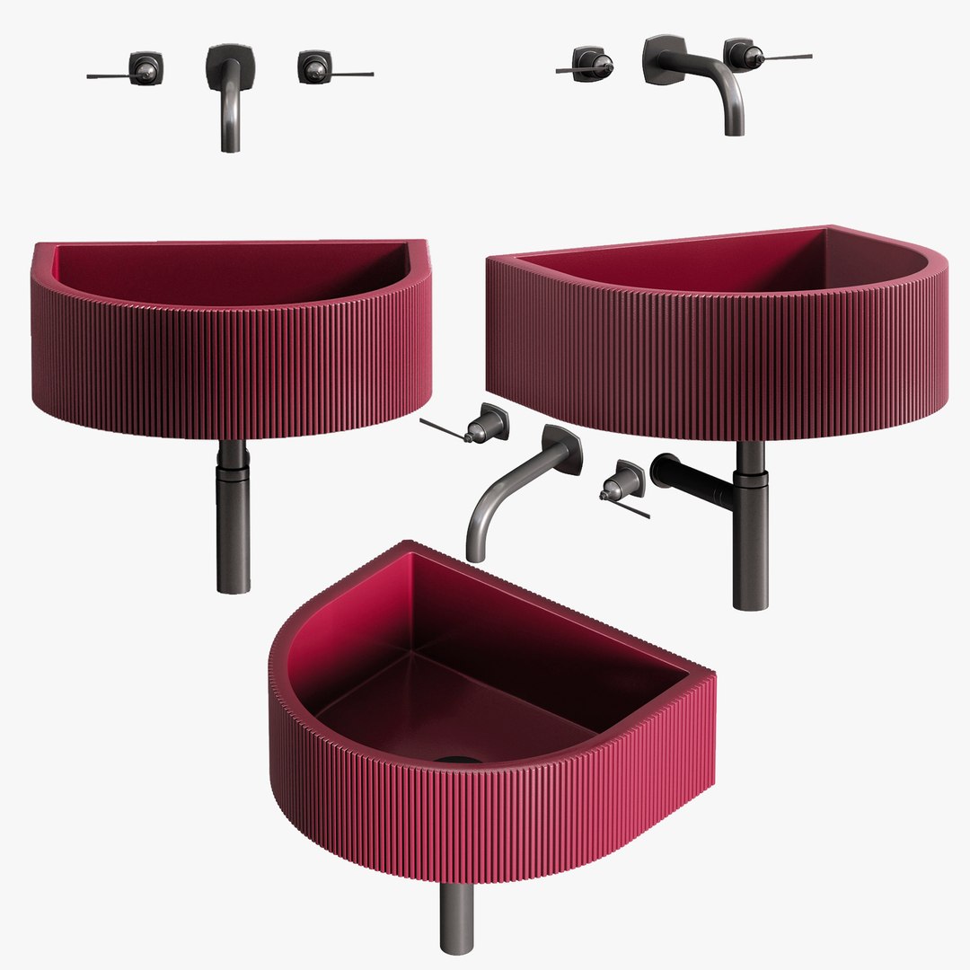 3D KIRI Formed Sink Model - TurboSquid 2072063