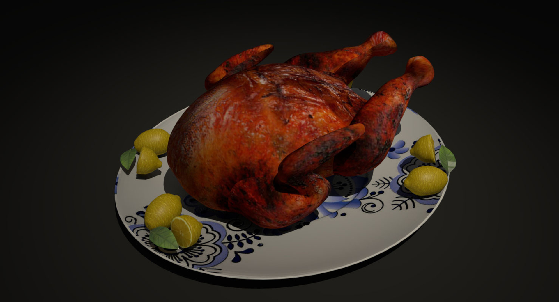 3D Food Chicken Ar Vr Model - TurboSquid 1240492