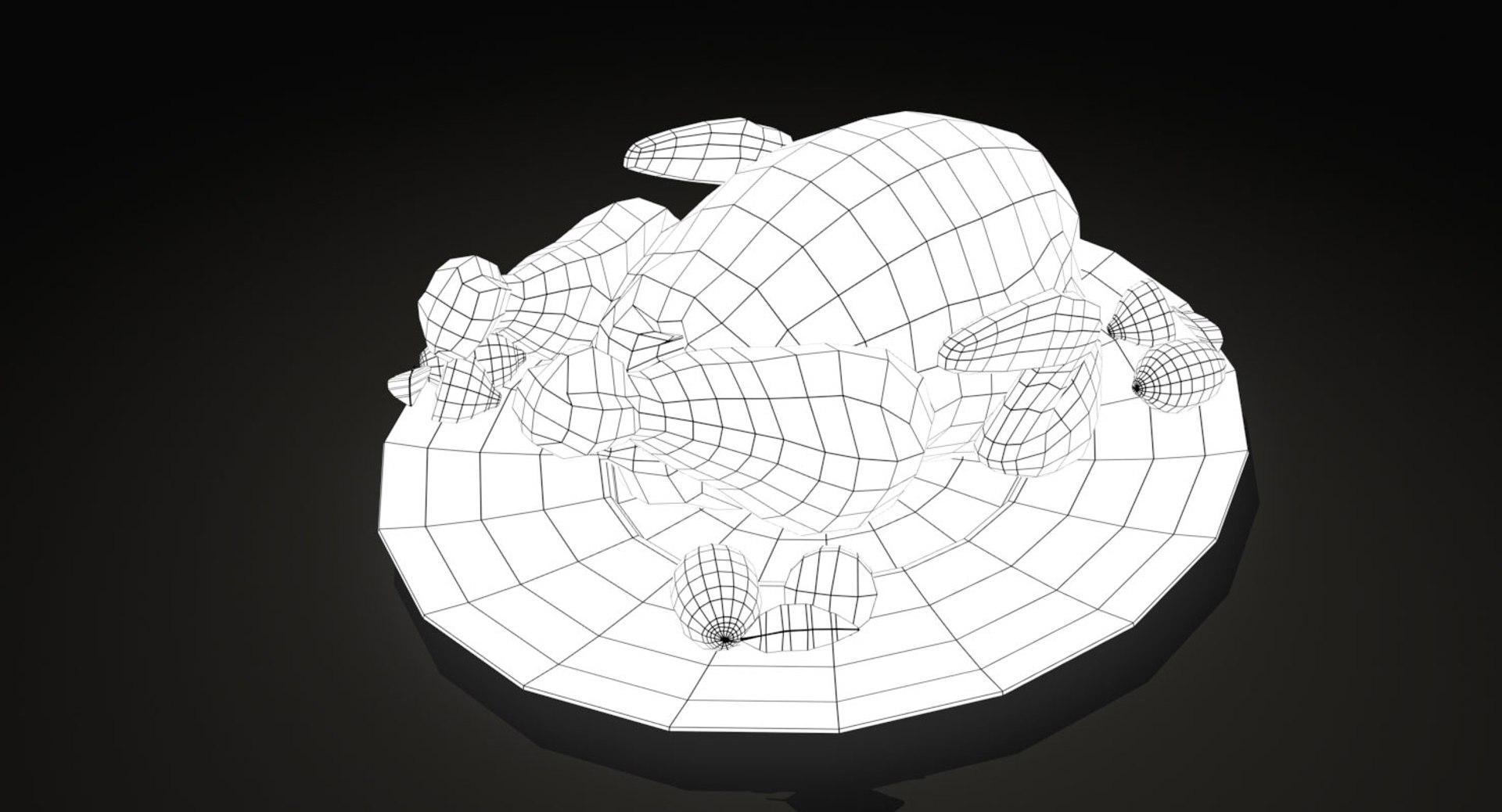 3D Food Chicken Ar Vr Model - TurboSquid 1240492