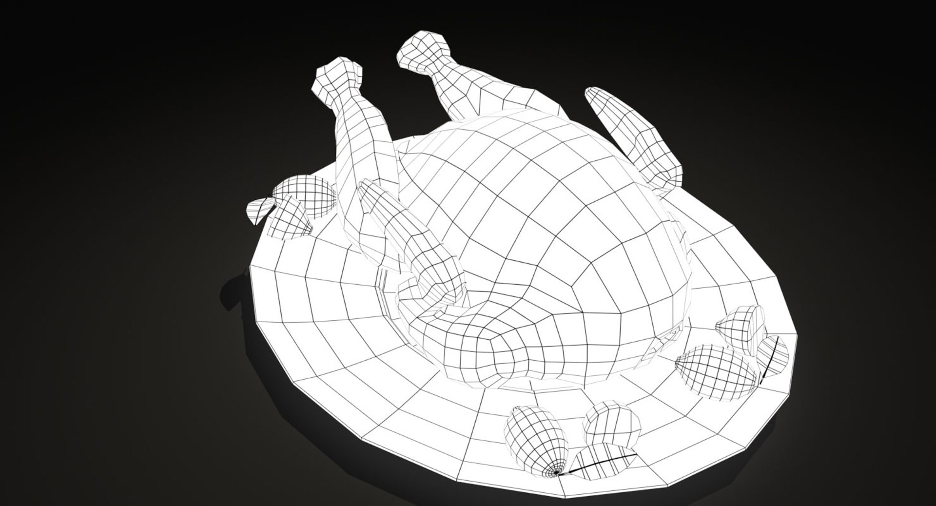 3D Food Chicken Ar Vr Model - TurboSquid 1240492