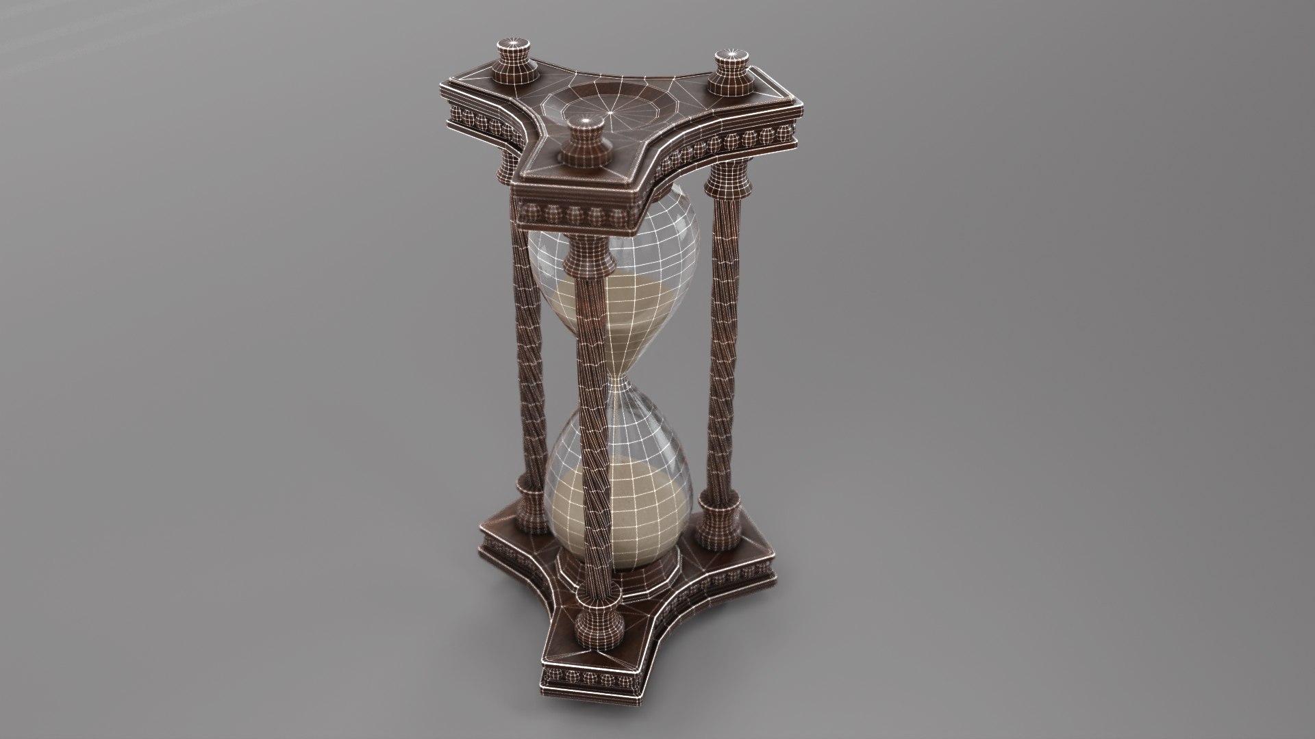 Classic Hourglass 3D Model - TurboSquid 2035914