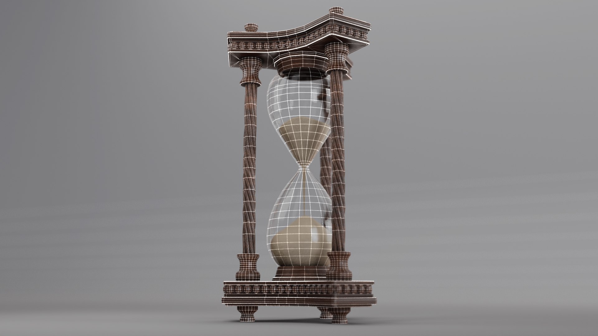 Classic Hourglass 3D Model - TurboSquid 2035914