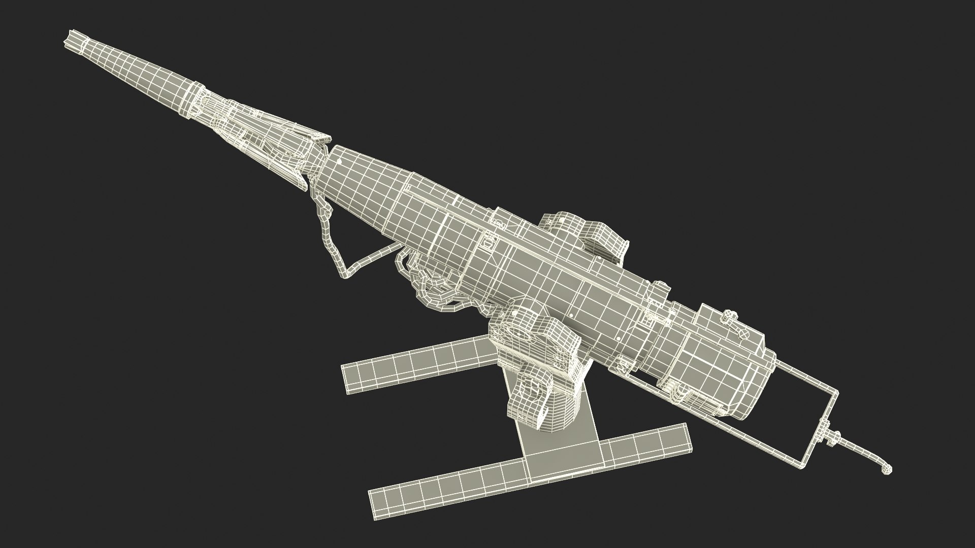 Harpoon Deck Cannon Aged Model - TurboSquid 2042664