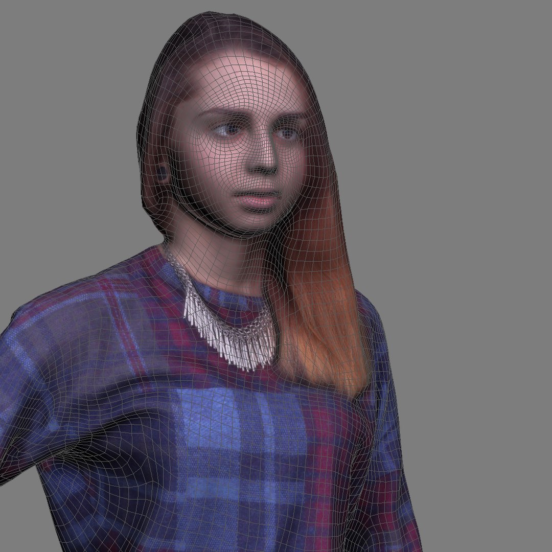 3ds max realistic human