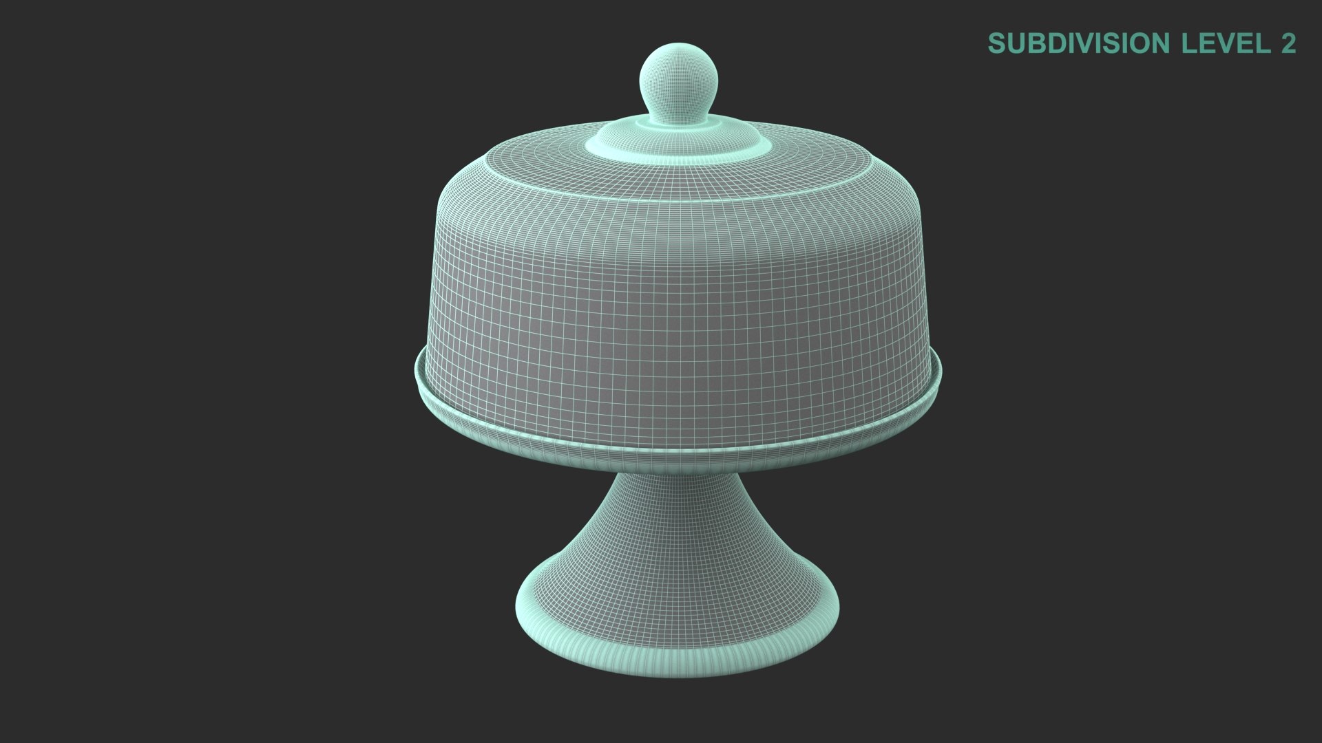 Cake Stand 3D - TurboSquid 1829181