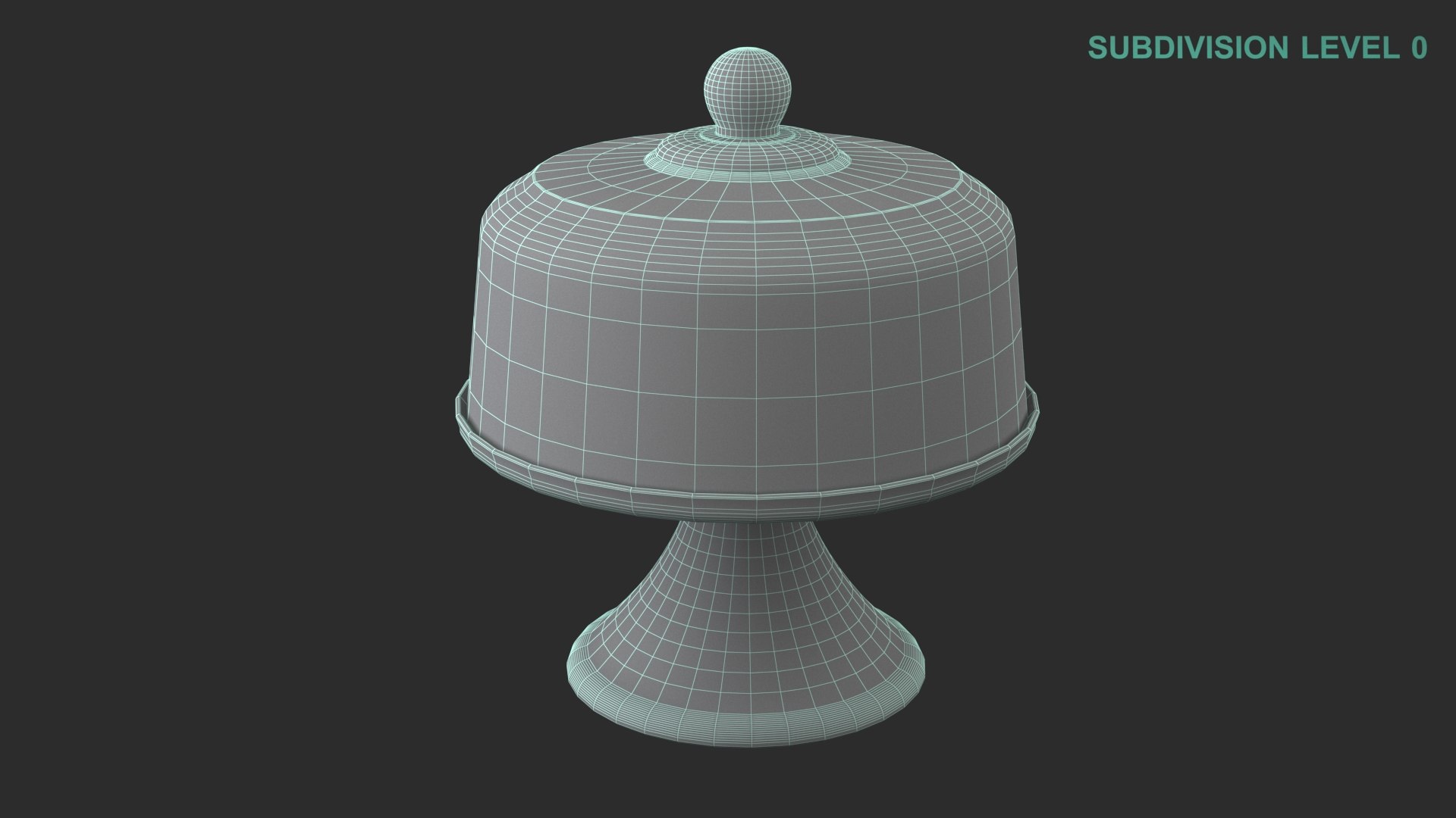 Cake Stand 3D - TurboSquid 1829181