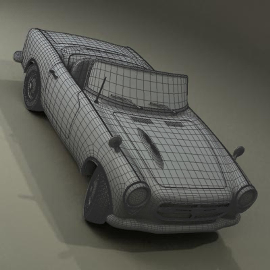 honda s800 3d model