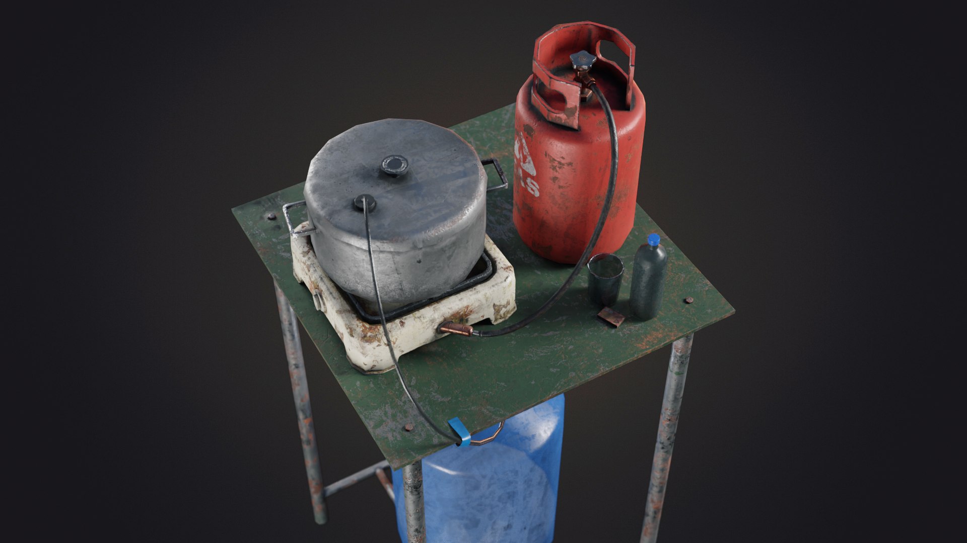 3D Handmade Distiller Model - TurboSquid 1598568