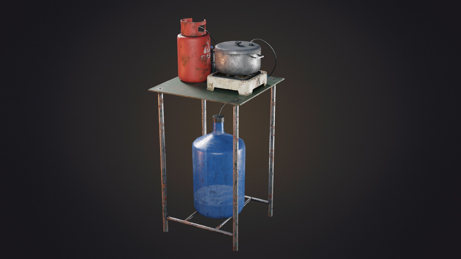 3D Handmade Distiller Model - TurboSquid 1598568