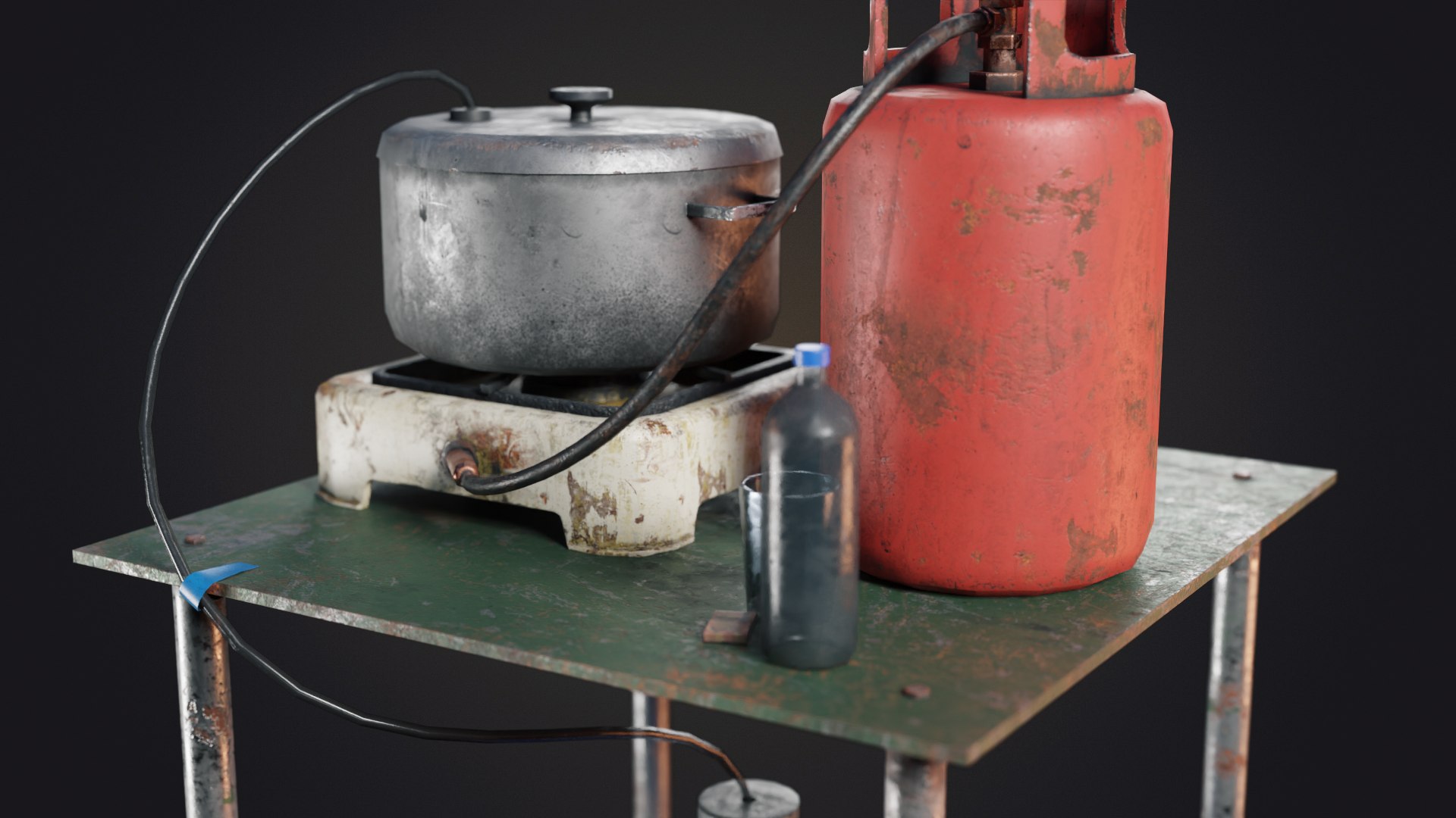 3D Handmade Distiller Model - TurboSquid 1598568