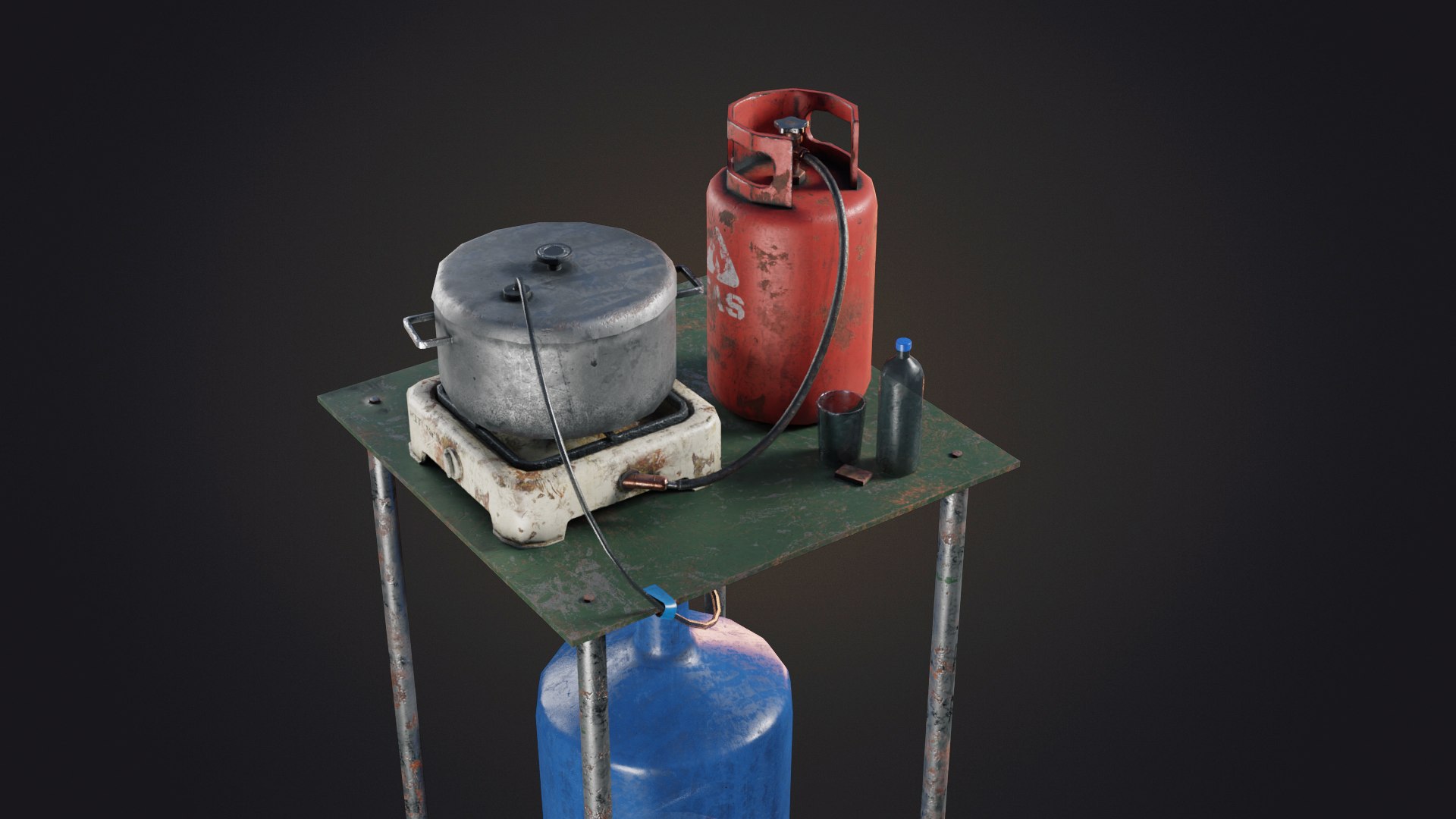 3D Handmade Distiller Model - TurboSquid 1598568