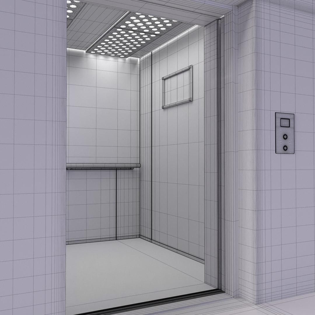 Realistic Elevator - Casual 3D Model - TurboSquid 1913208