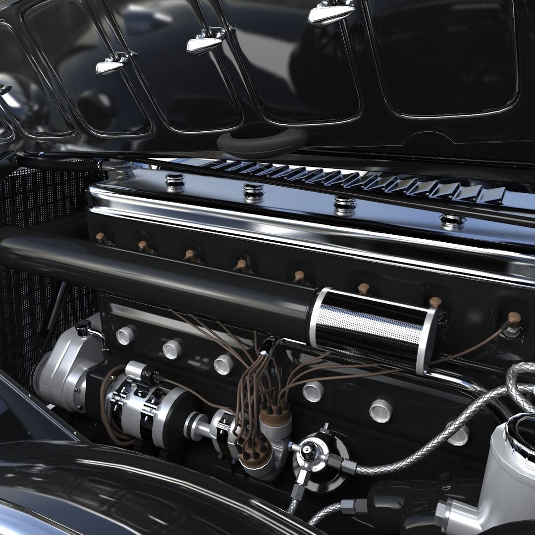 mercedes-benz 770k w150 3d obj