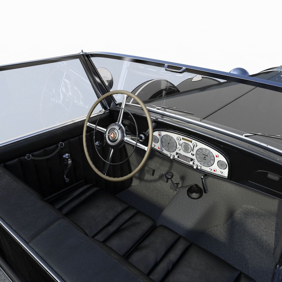 mercedes-benz 770k w150 3d obj