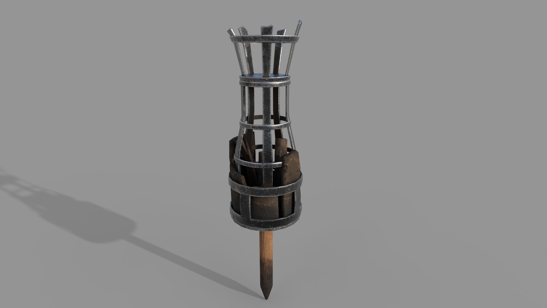 3D torch Low-poly - TurboSquid 1828769
