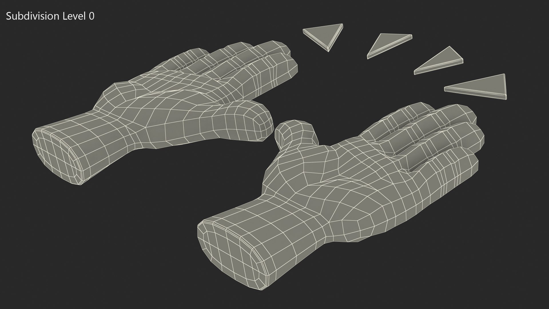 3D raising hands emoji model - TurboSquid 1549641