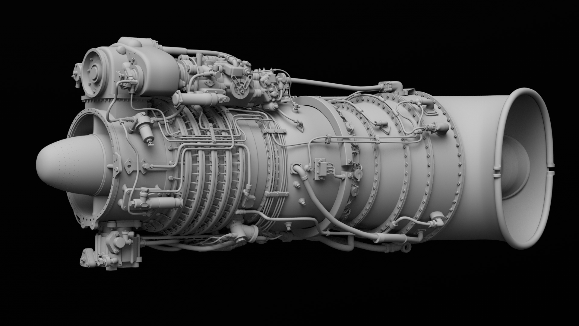 Engine tv3-117 model - TurboSquid 1702981