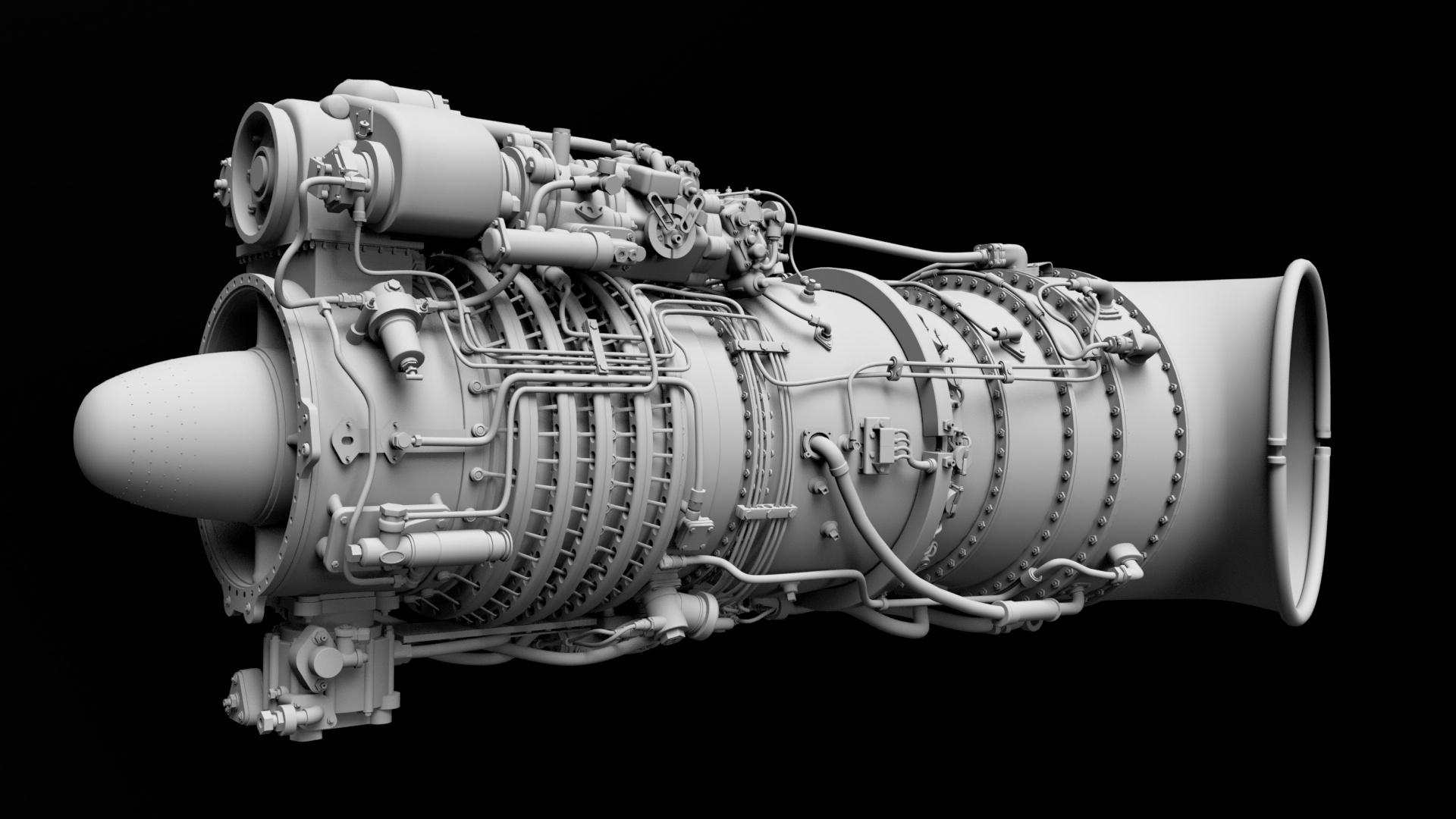 Engine tv3-117 model - TurboSquid 1702981