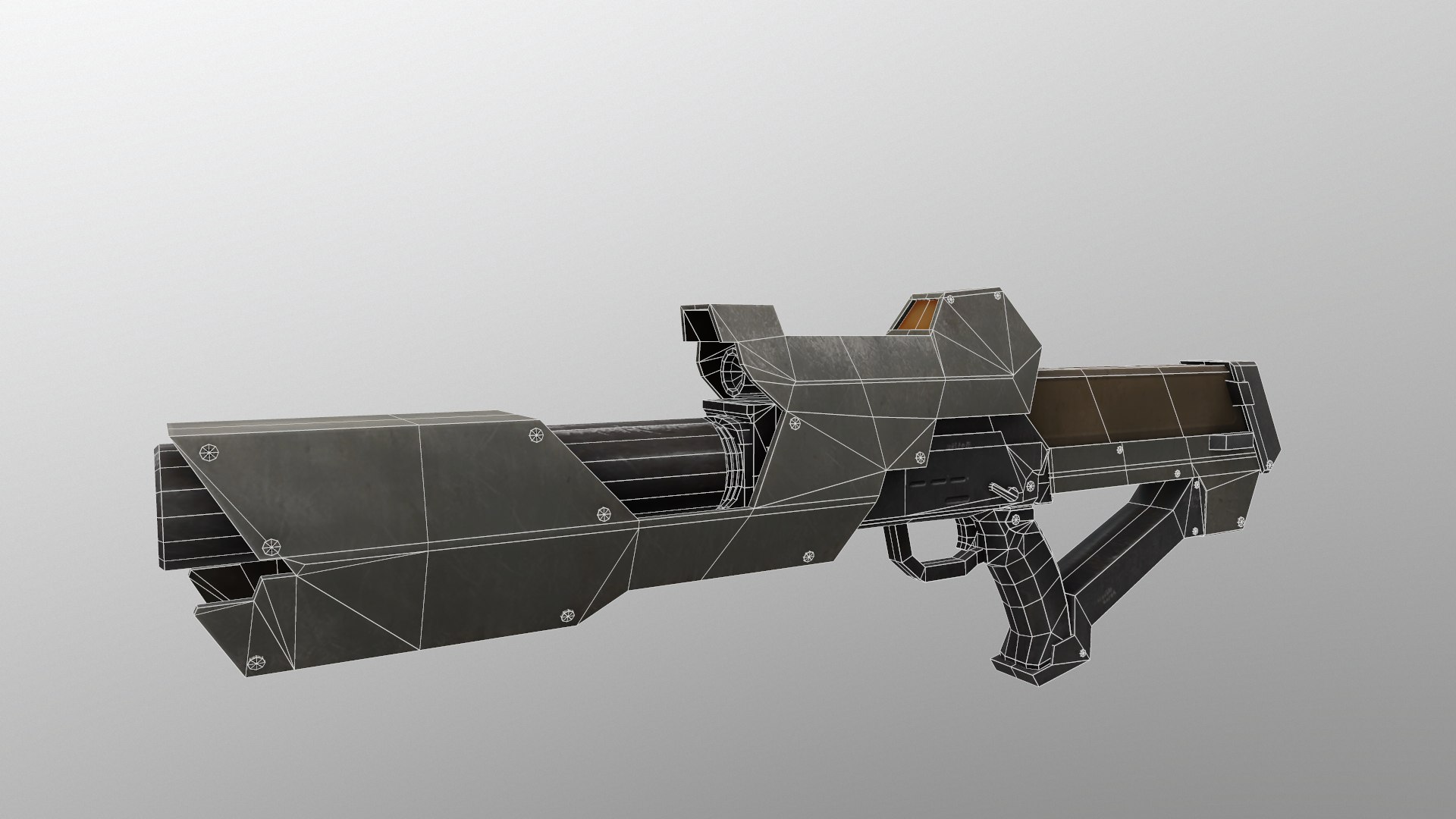 3D Assault Rifle Level 1 Model - TurboSquid 2185590