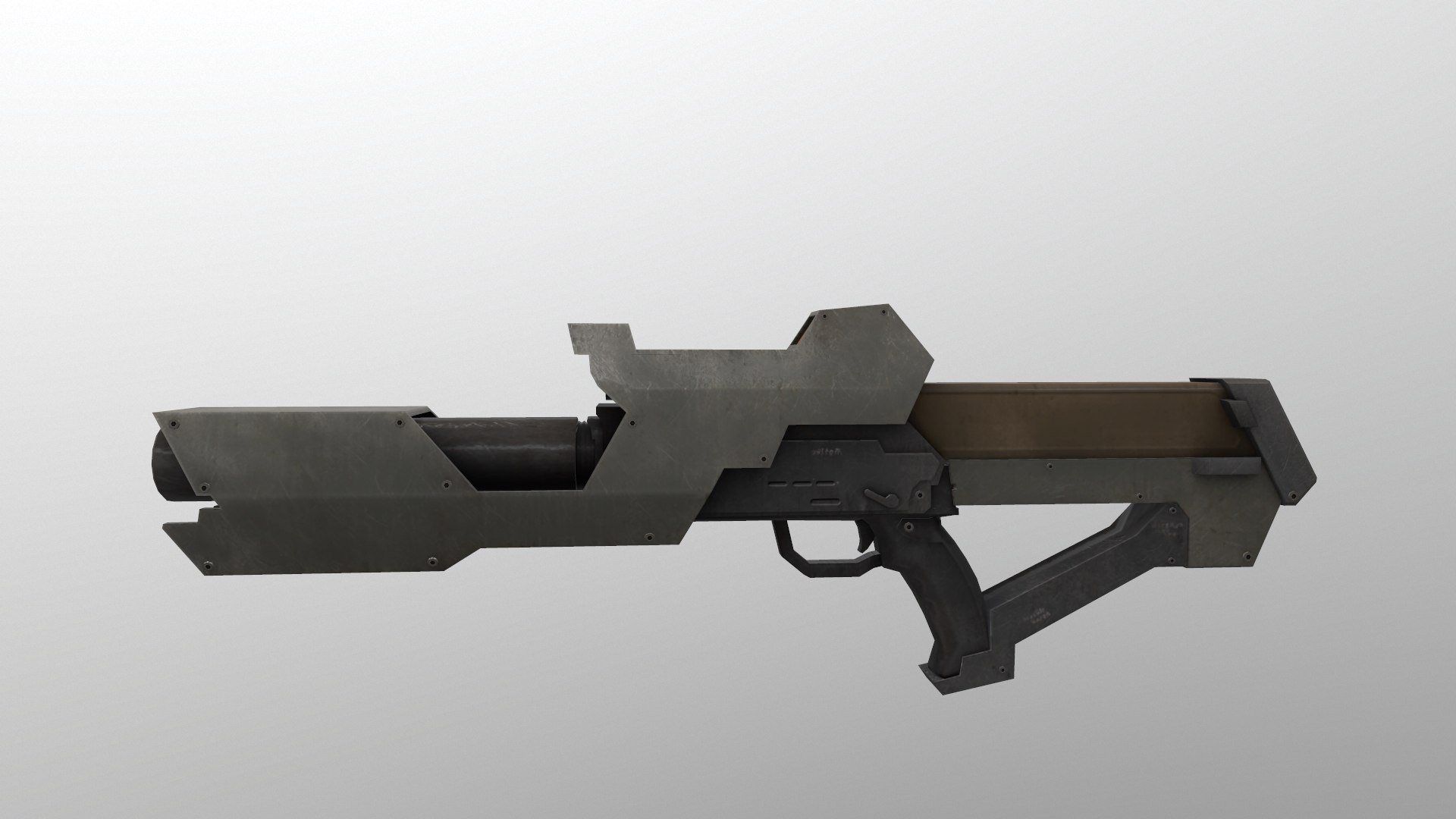 3D Assault Rifle Level 1 Model - TurboSquid 2185590