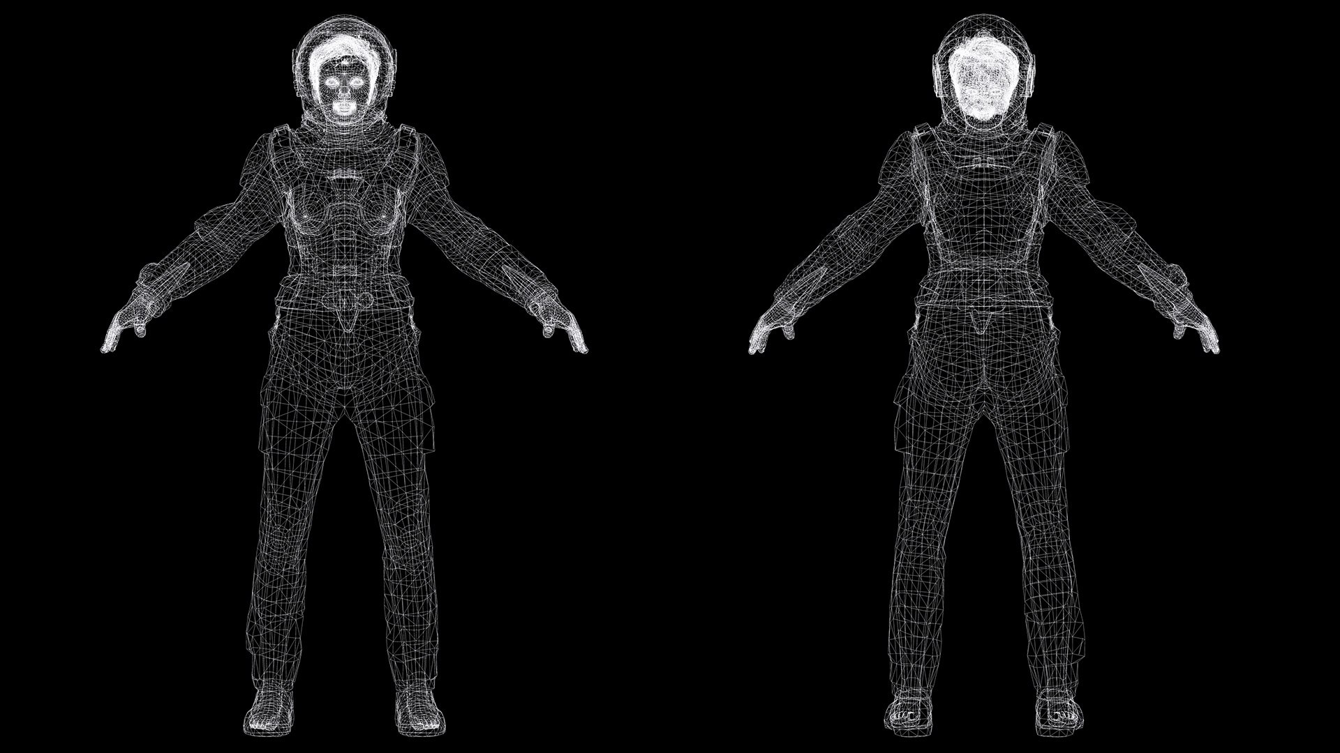 3D Elite Space Explorer Rigged Astronaut Model - TurboSquid 2349133