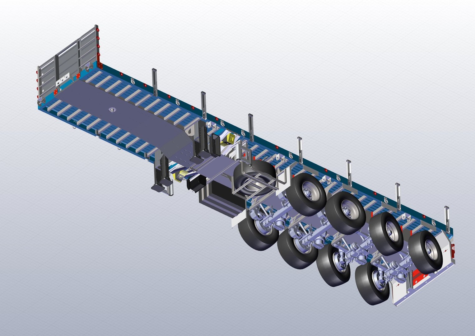 EXTENDED SEMI TRAILER Model - TurboSquid 2187271