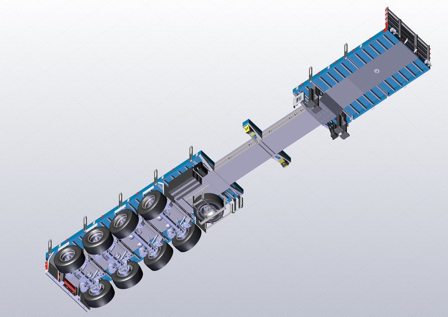 EXTENDED SEMI TRAILER Model - TurboSquid 2187271