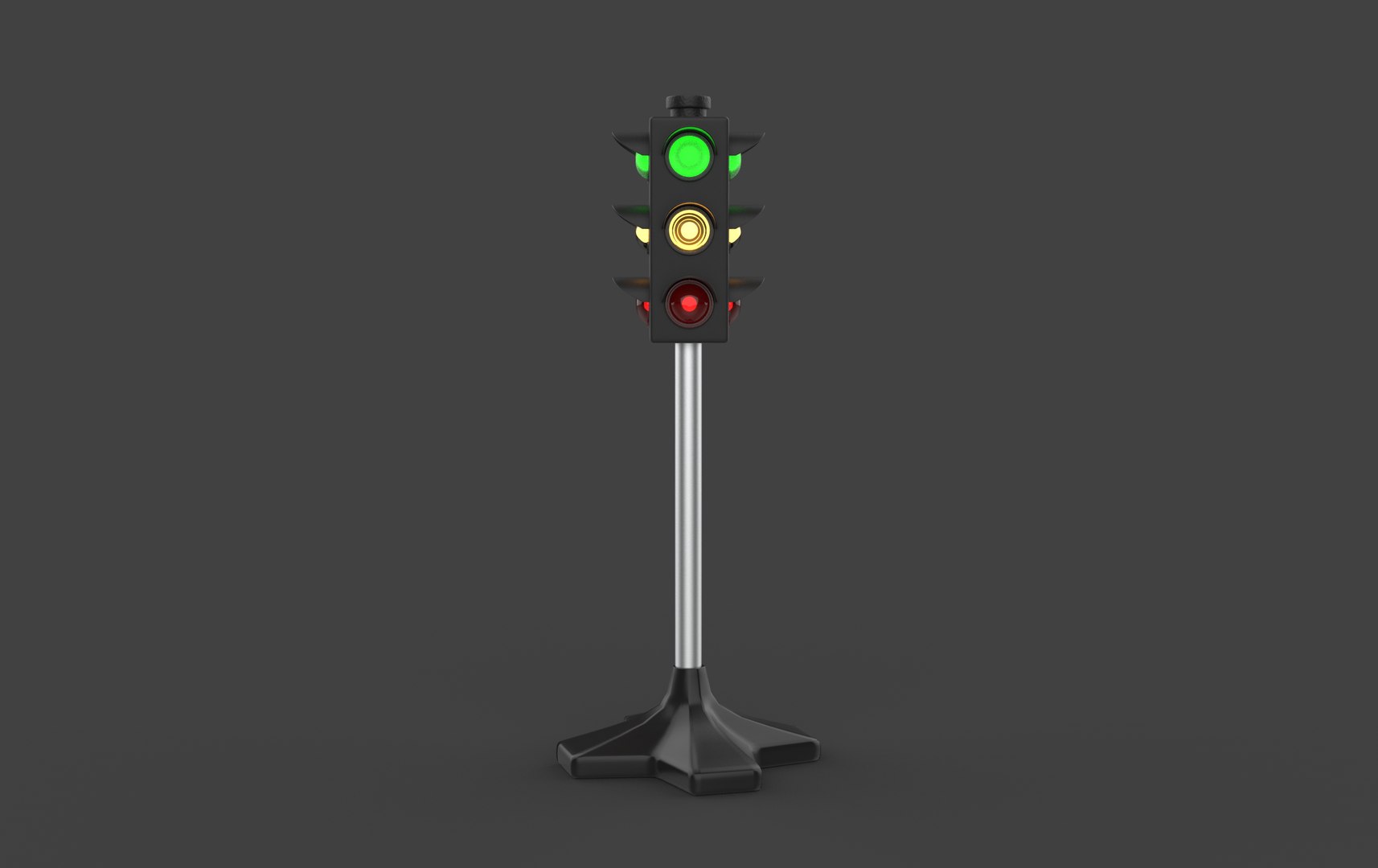 3D Traffic Lights 3D Model Model - TurboSquid 2362093