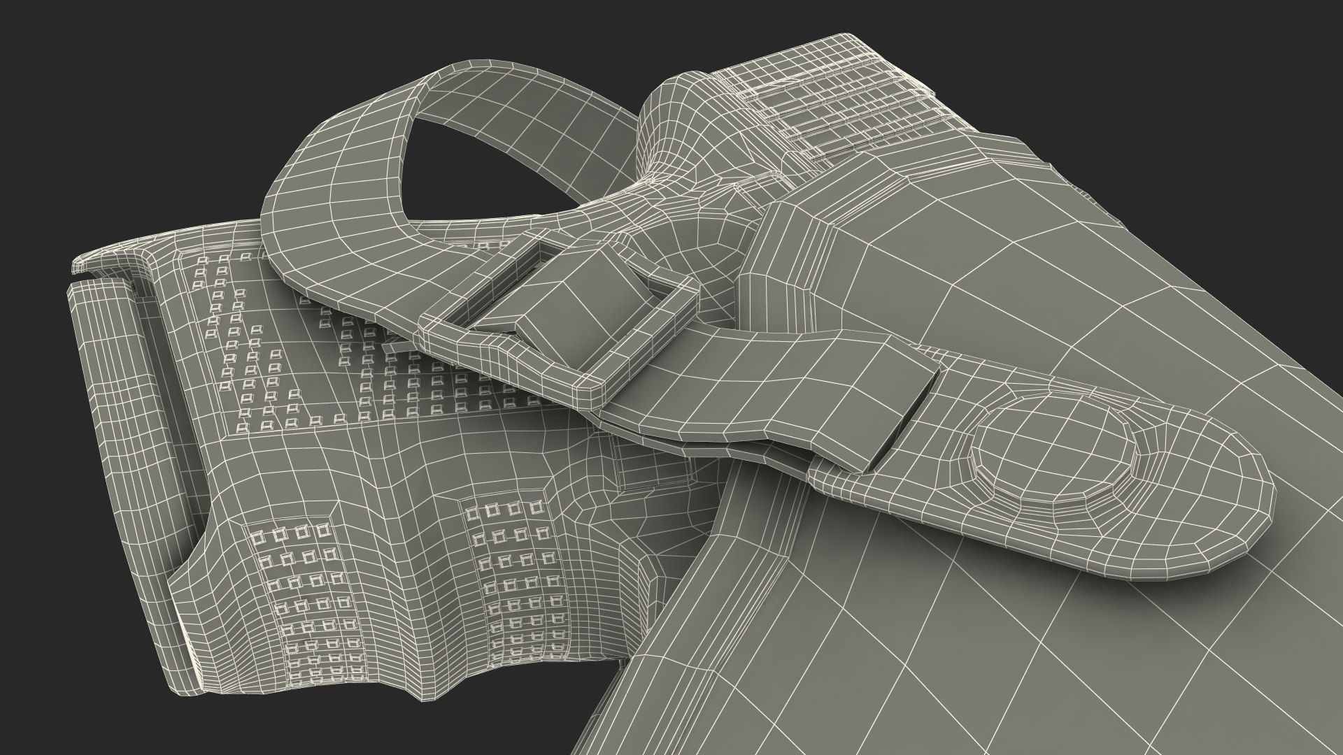 3D Glock 26 and Tactical Nylon Holster - TurboSquid 2164152