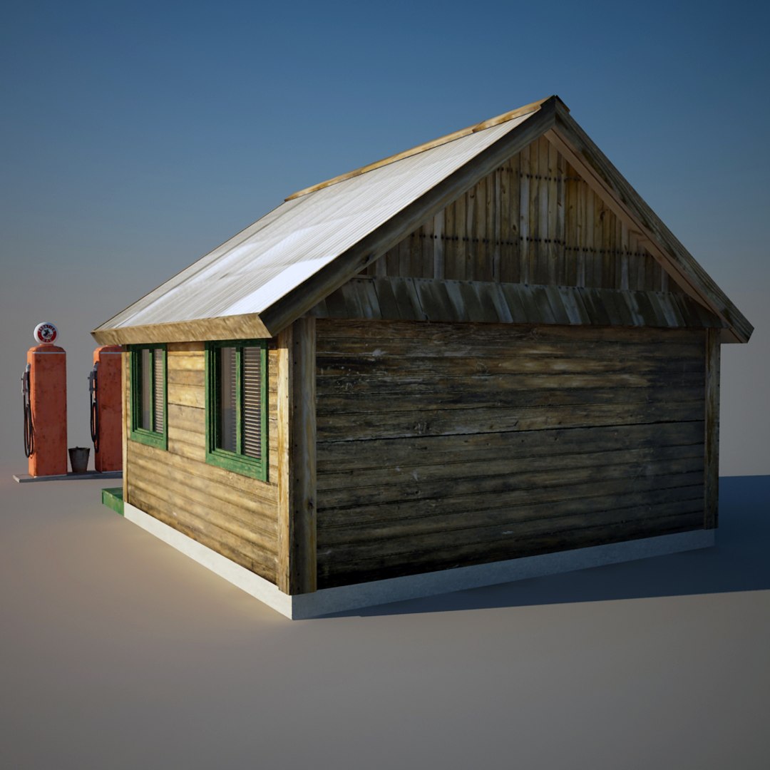 maya gas station old