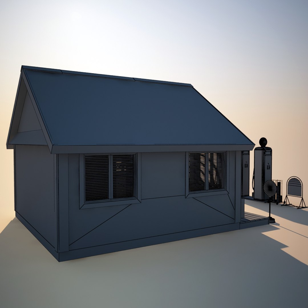 maya gas station old