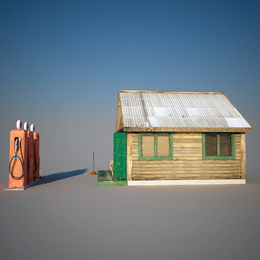 maya gas station old