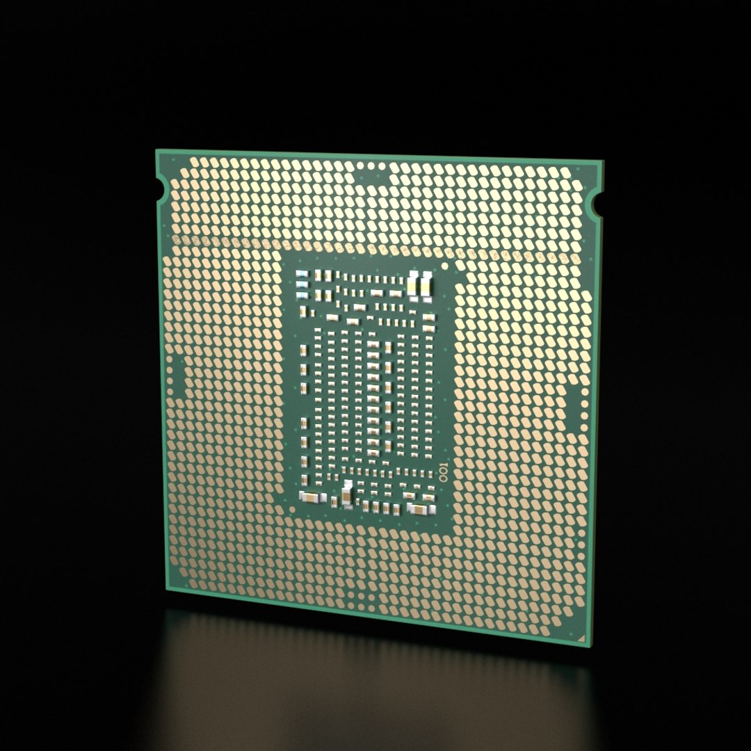 3D Model Intel Cpu - TurboSquid 1447211