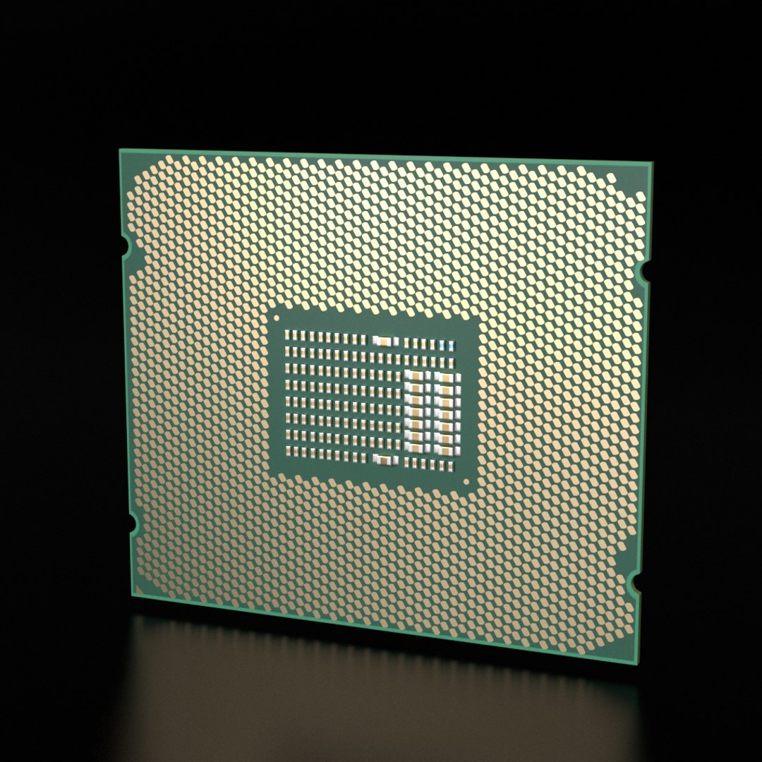 3D Model Intel Cpu - TurboSquid 1447211