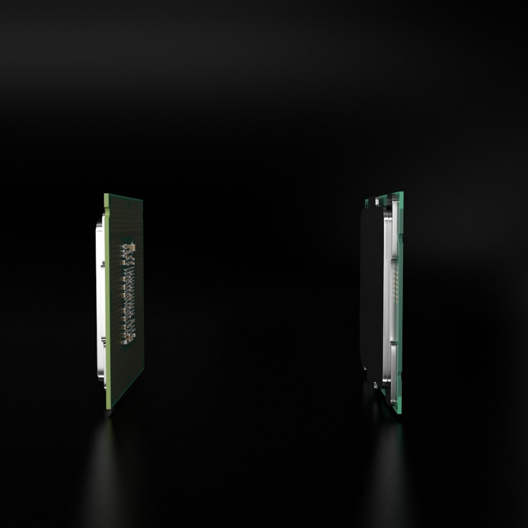 3D Model Intel Cpu - TurboSquid 1447211