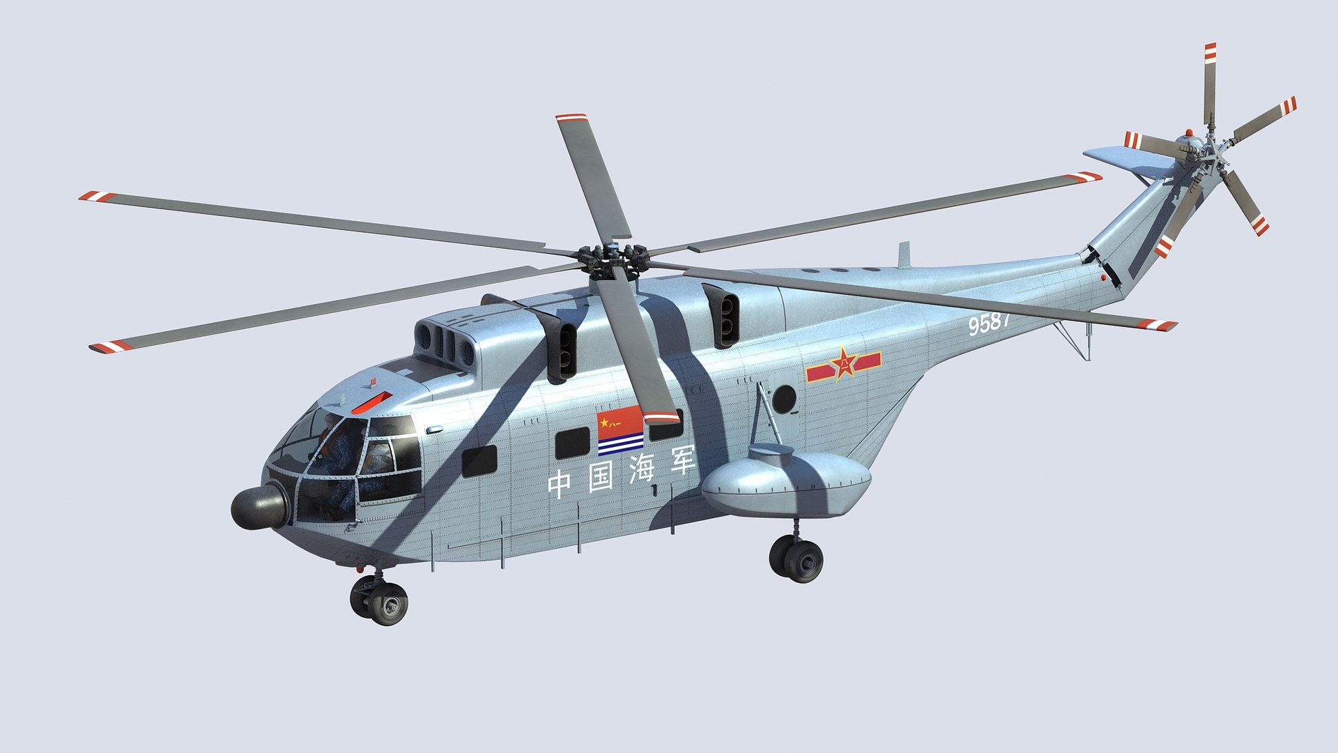 Changhe Z-8 3D - TurboSquid 2314192