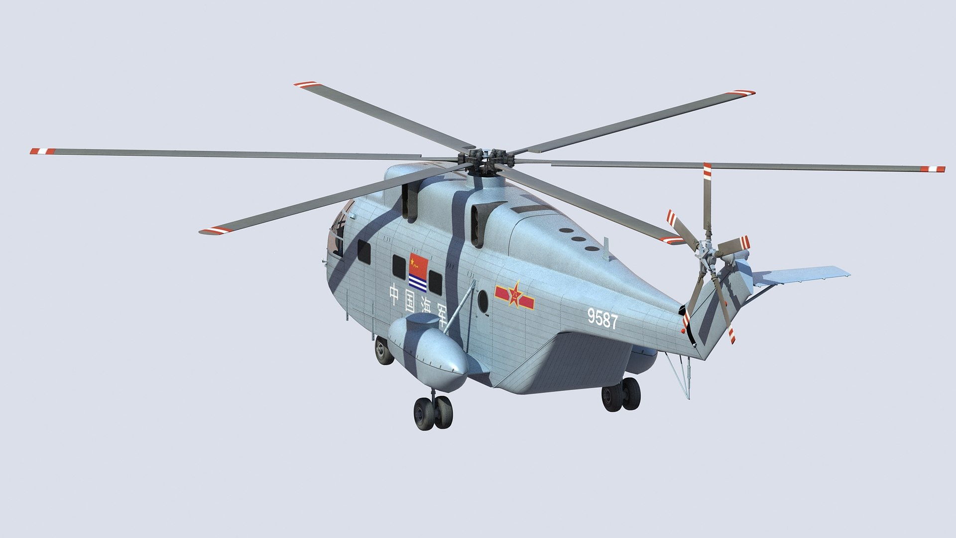 Changhe Z-8 3D - TurboSquid 2314192