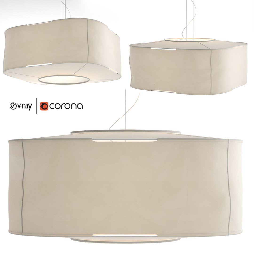 Allsew 36 Square Pendant 3D Model - TurboSquid 1557987