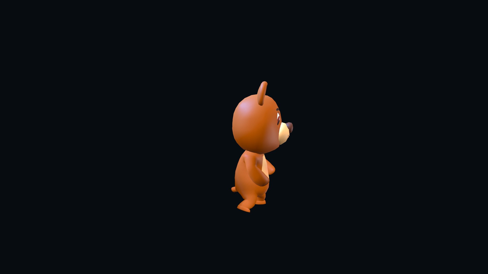 3D Cartoon Bear Animated - TurboSquid 2013751