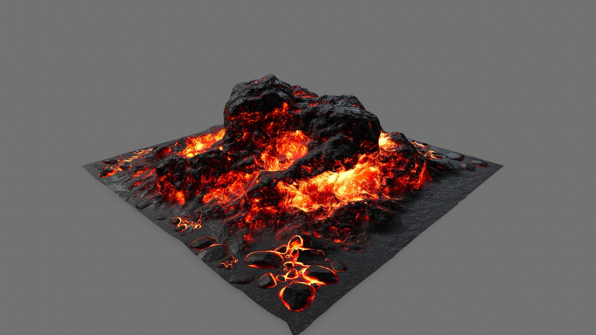 3D Model Lava Rock - TurboSquid 1542035