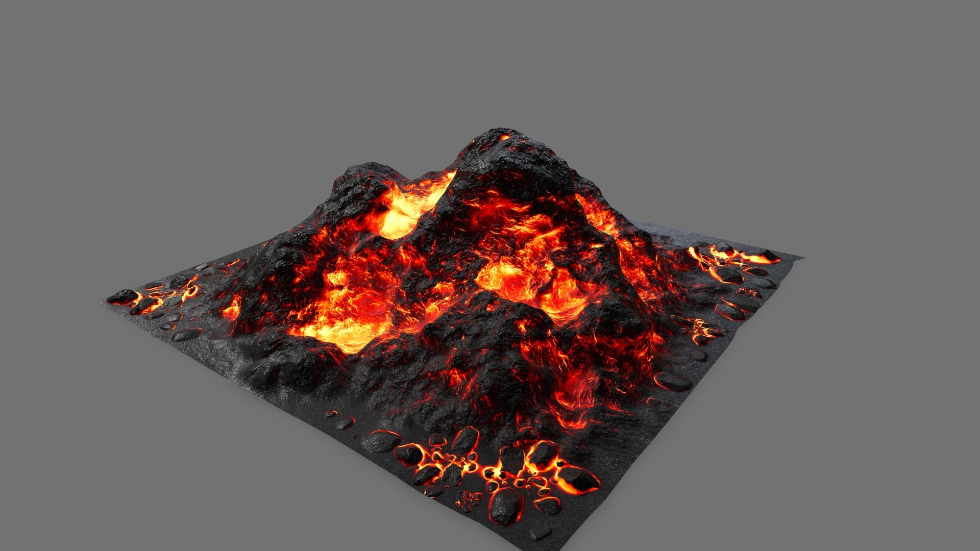 3D Model Lava Rock - TurboSquid 1542035