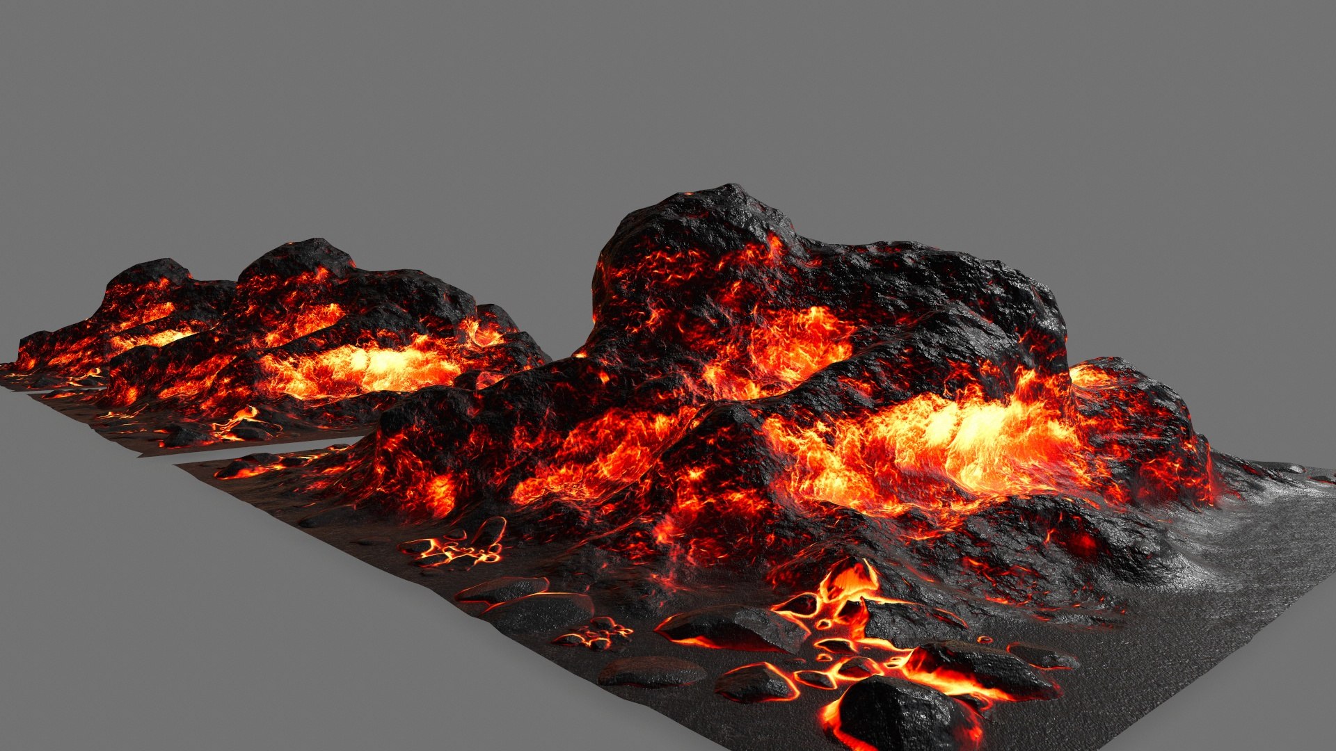 3D Model Lava Rock - TurboSquid 1542035