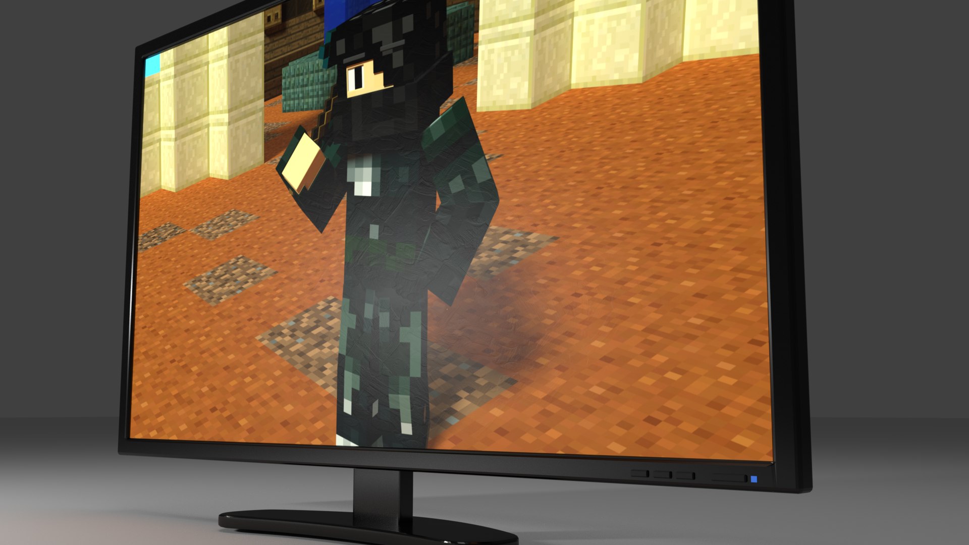 3D Screen Monitor - TurboSquid 1191425