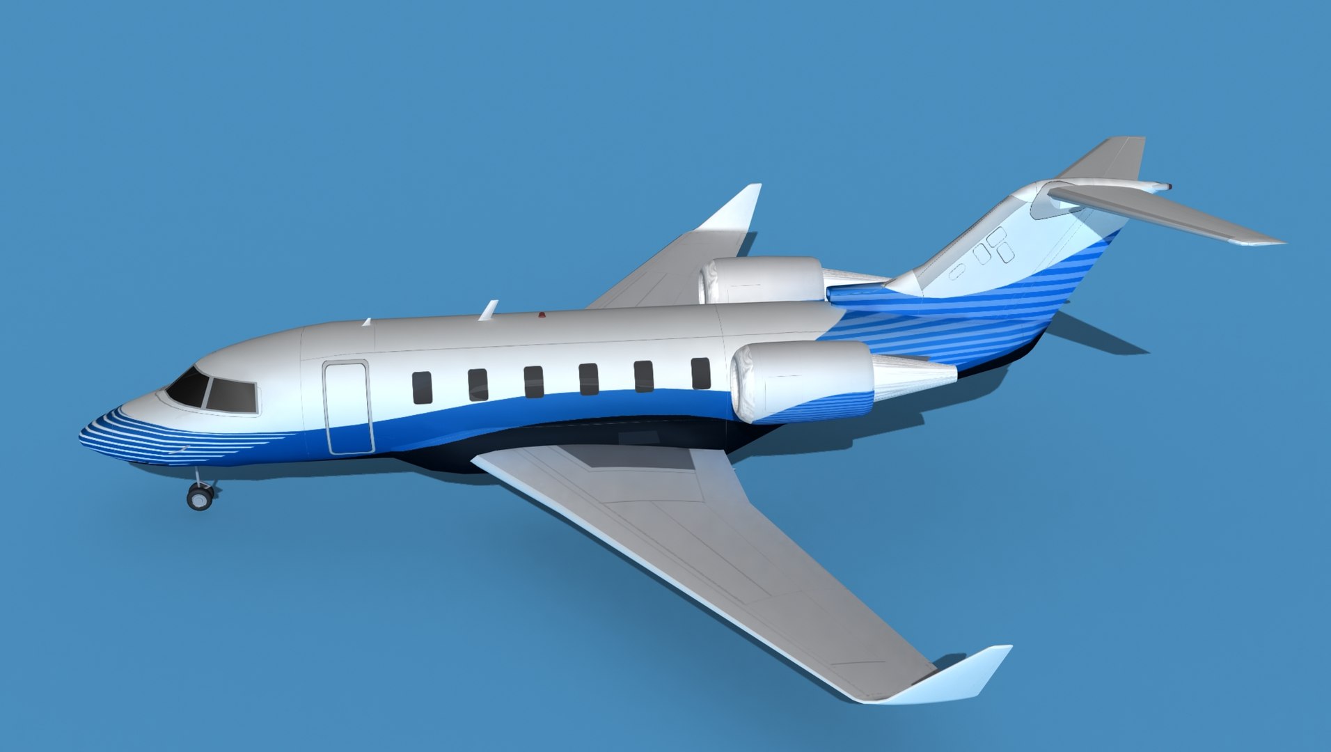 3D Bombardier CL604 Challenger V10 - TurboSquid 1913576