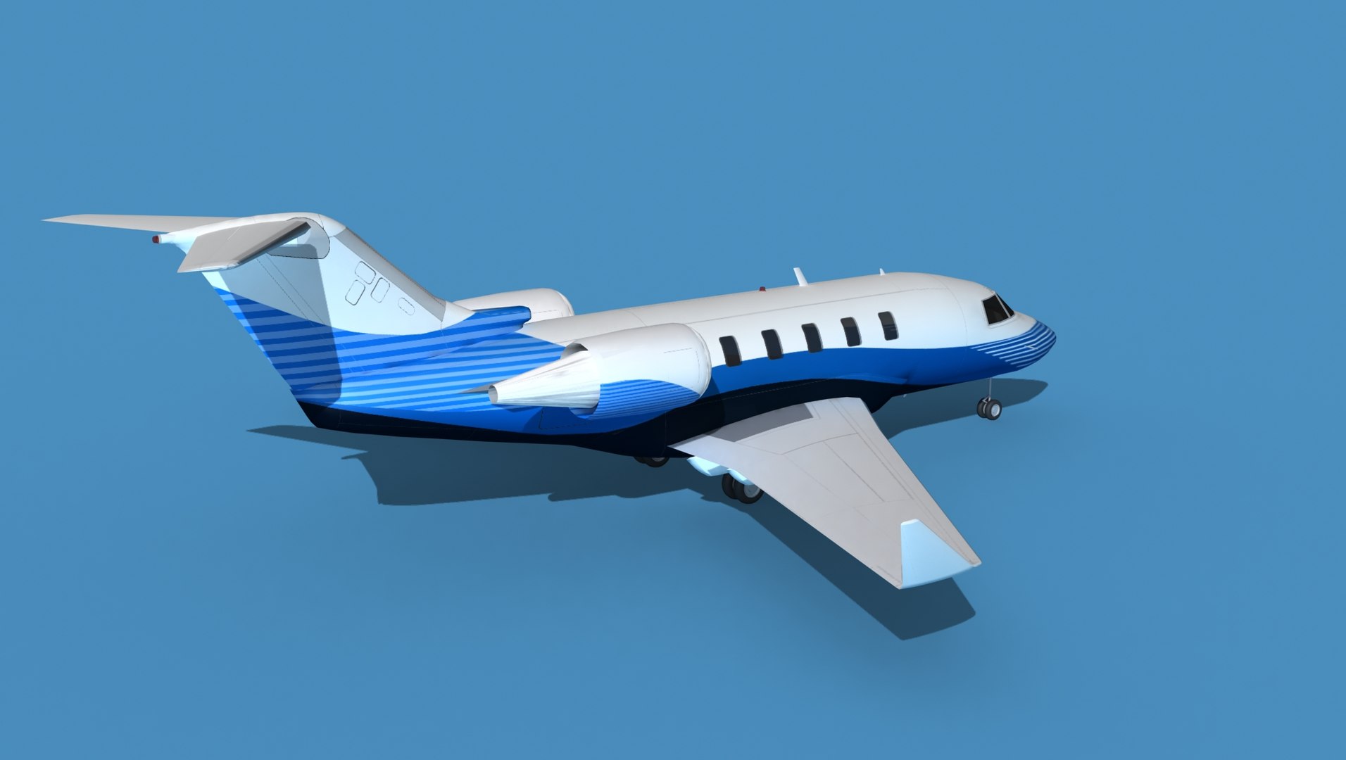 3D Bombardier CL604 Challenger V10 - TurboSquid 1913576