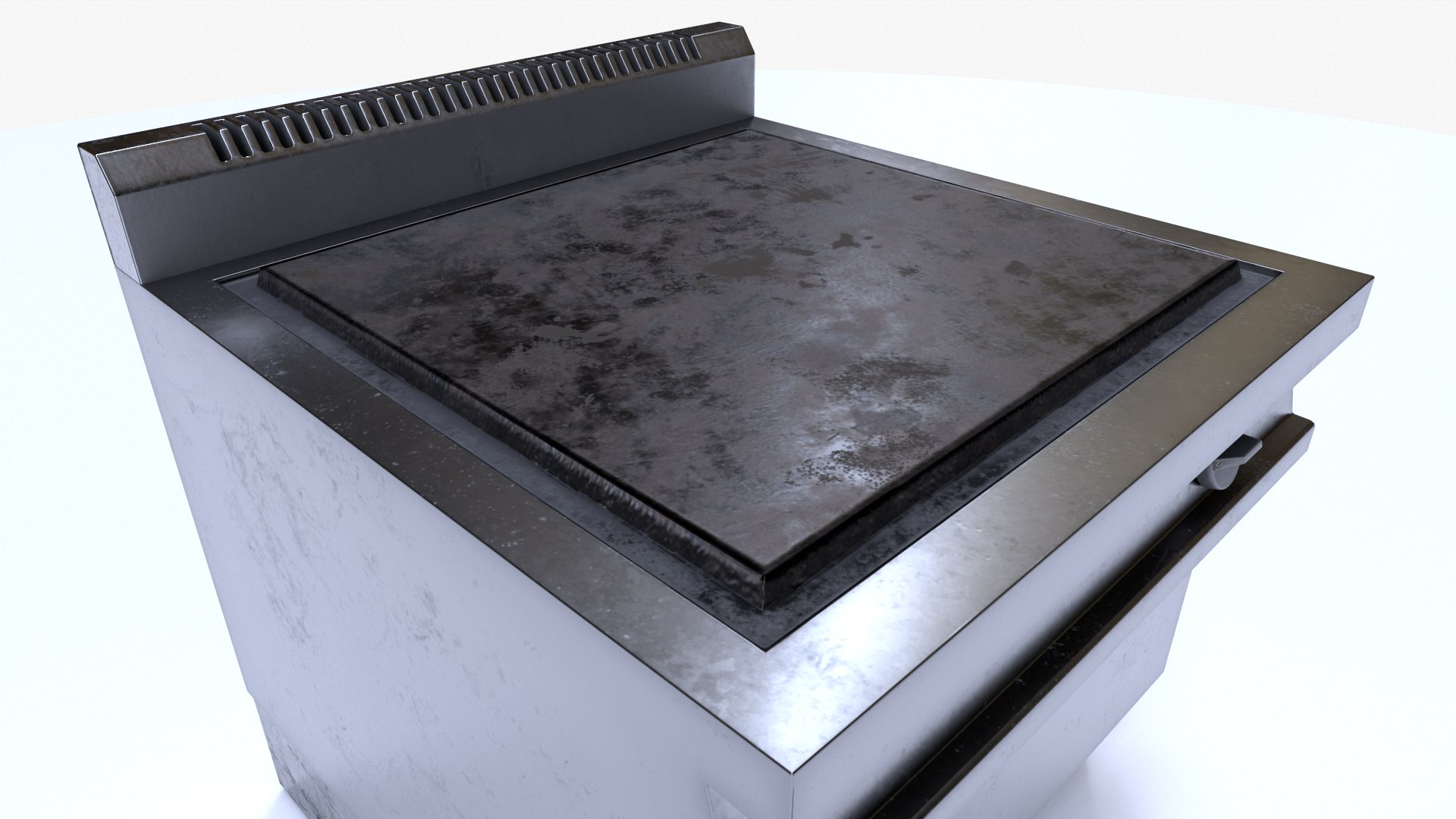 KitchenModuleGriddle 3D - TurboSquid 2006630